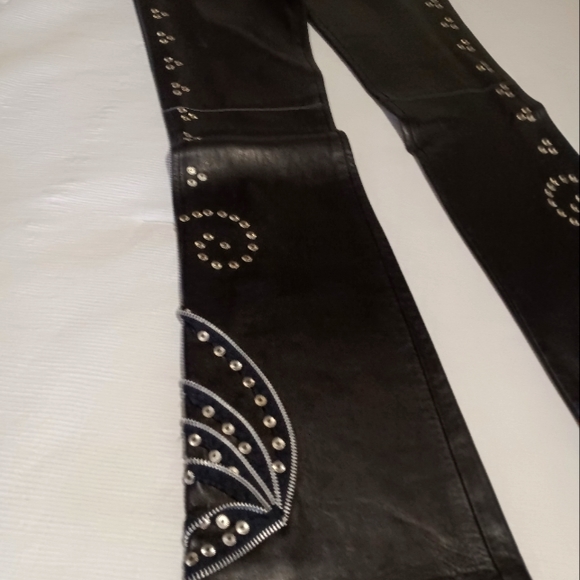 Dior | Pants & Jumpsuits | Christian Dior Black Leather Pants | Poshmark